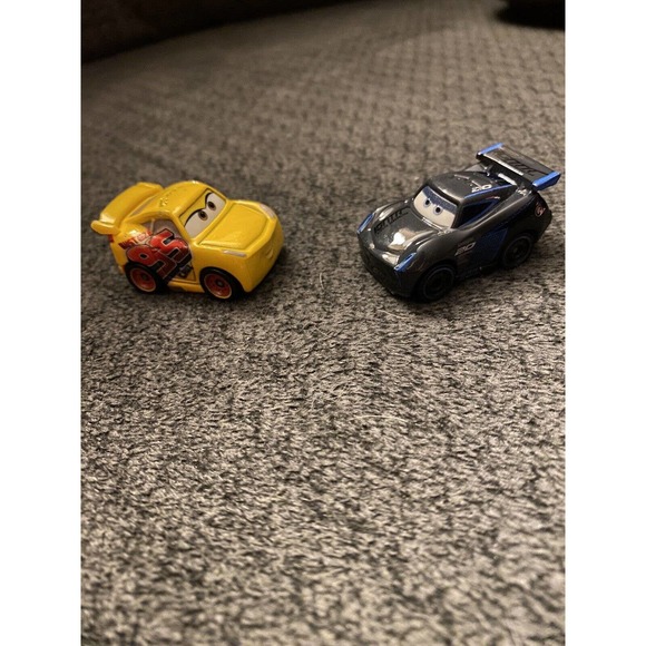 Pixar | Toys | Disney Pixar Cars Mini Racers Rusteze Cruz Ramirez And ...